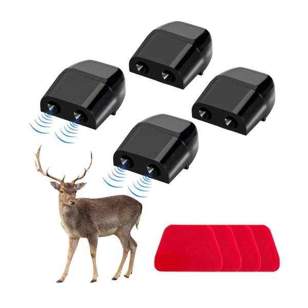 商品名: 4 PCS Deer Whistles for Car, Automotive Deer Warning Whistle Devices, Animal Warning Devices Avoids Collision, Univ...
