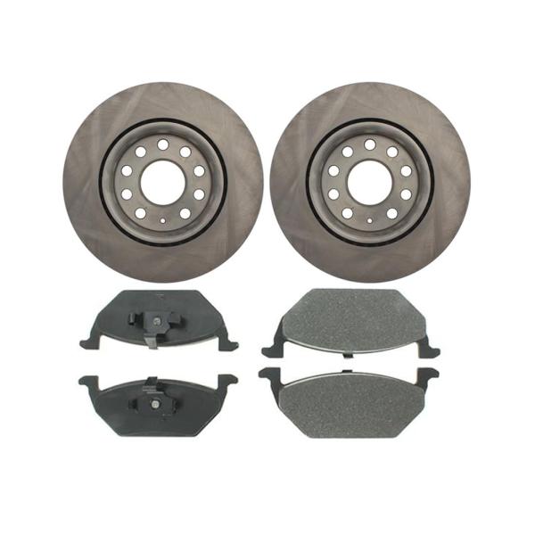 商品名:  A-Partrix 4 Front Brake Pads and Rotors Kit Automotive Replacement Brake Kits Fits Volkswagen Jetta 2011 2012 2013...