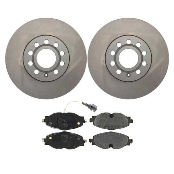 商品名:  A-Partrix 4x Front Brake Pads and Rotors Kit Automotive Replacement Brake Kits Fits Audi A3 2014-2018 Fits Audi A3...