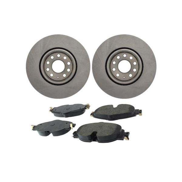 商品名:  A-Partrix 4x Front Brake Pads and Rotors Kit Automotive Replacement Brake Kits Fits Audi A3 2015-2018 Fits Audi A3...