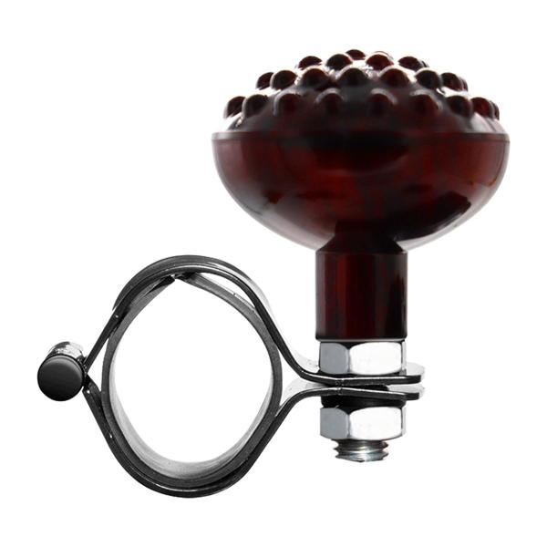 商品名: Osilly 車用ステアリングホイールノブ スピナー 自動車 大型 丈夫 簡単回転 ハンドル関節炎 ハンディキャップ 自殺ノブ 汎用 車両 SUV トラック トラクター ボート フォークリフト 芝刈り機用 (ブラウン) Osill...