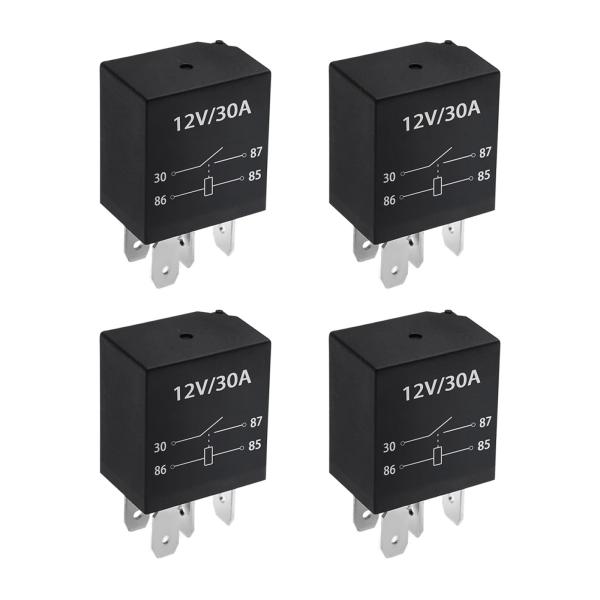 商品名:  Augeny 4PCS 4 Pin 30A 12V Starter Relay, Multi-Purpose Automotive Relay, Car Heavy Duty Standard Relay, Universal ...