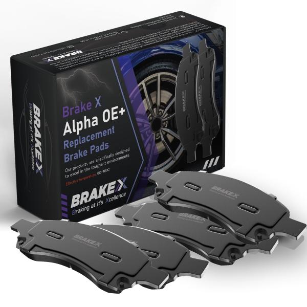 商品名:  Brake X Replacement Brake Pads Kit replacement for 2000-2006 Volkswagen Golf | Alpha OE+ Replacement Ceramic Brake...
