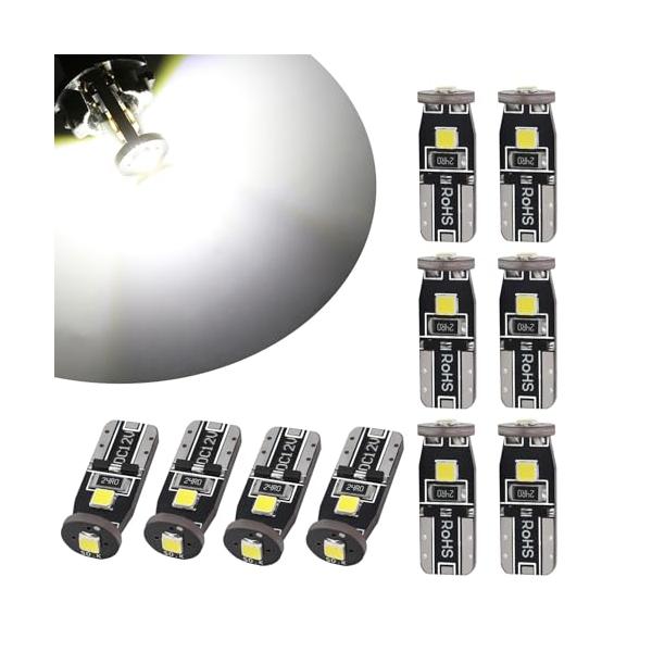 商品名:  Fluher 10 PCS T10 Car Width Light, 3030 3SMD 12V Decoded Canbus Waterproof Vehicle Indoor Reading Light, Universal...