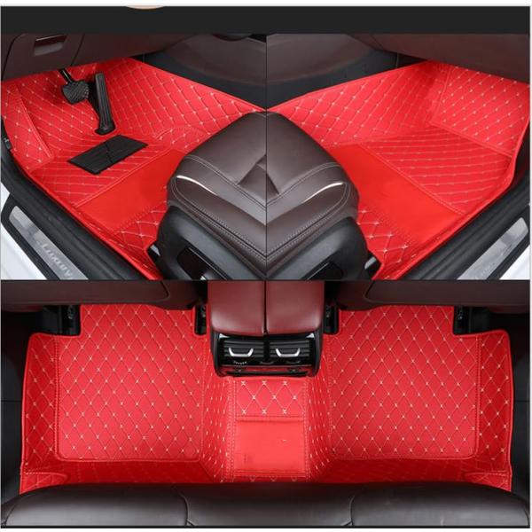 商品名:  LooqS Luxury Custom-Made car mats are Suitable for All Models of Ford Mustang from 2000 to 2024. All-Weather Prote...