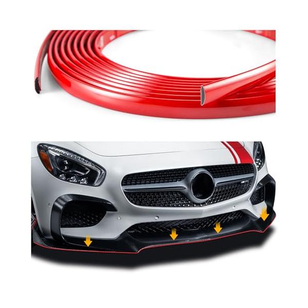 商品名:  16.4Ft Cuttable Automotive Trim Strip,Anti-Scratch Car Door Trim Molding Car Exterior Accessories,Universal Car St...
