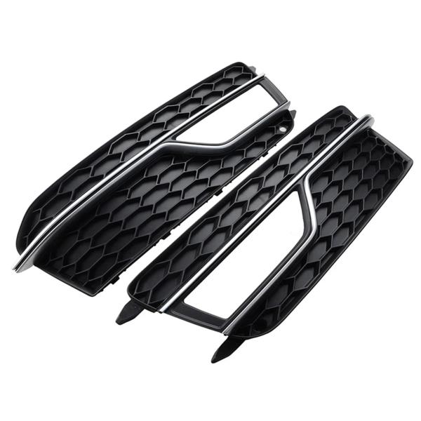 商品名:  Auto Body Accessories Fog Lamp Frame Front Bumper Cover Closed Cellular Grid with Lamp Hole Fit for Audis A5 S5 S-...