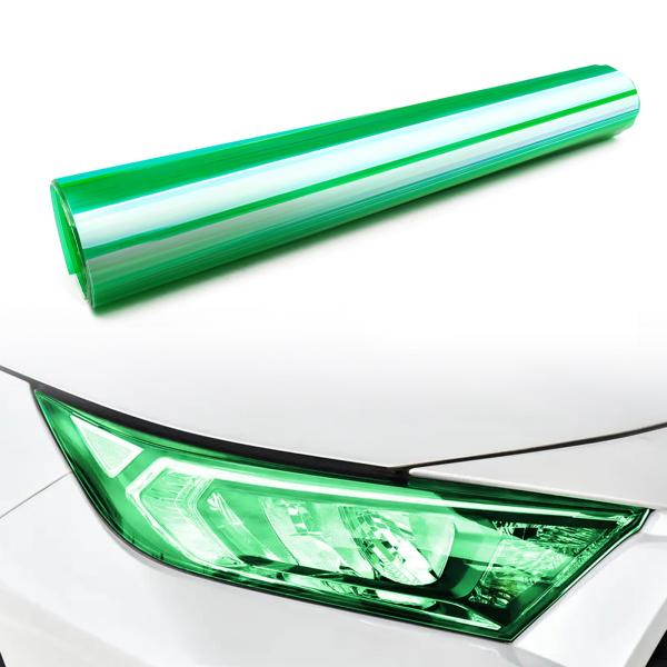 商品名:  16 × 47 Inches Extra-Wide Head-Light Taillight Vinyl Tint Wrap Sticker, Roll Self Adhesive Fog Light Film Sheet St...