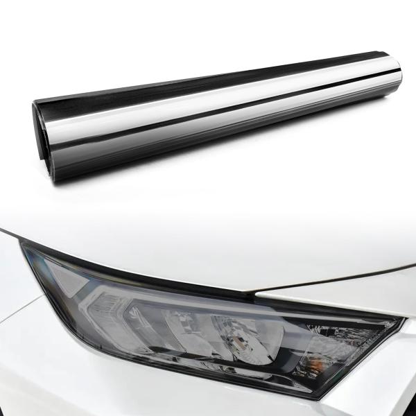 商品名:  16 × 47 Inches Extra-Wide Head-Light Taillight Vinyl Tint Wrap Sticker, Roll Self Adhesive Fog Light Film Sheet St...