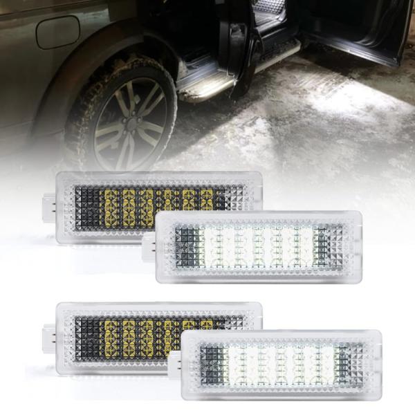 商品名:  NSLUMO Led Courtesy Door Projector Lights for Land Ro'ver LR3 LR4 Range Rover L322 L405 L320 L494 18-SMD White Led...