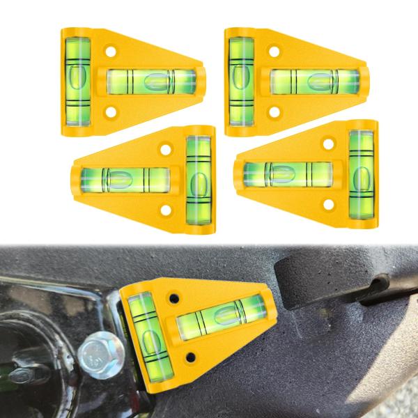 商品名: バブルレベラーツール Tタイプ RVレベラー RV Tレベル クロスチェックレベラー バブルレベル RV Tレベル バブルスピリットレベル Tタイプ RV スモールスピリットバブルレベルツール キャンパー、トレーラー用 (イエロー...