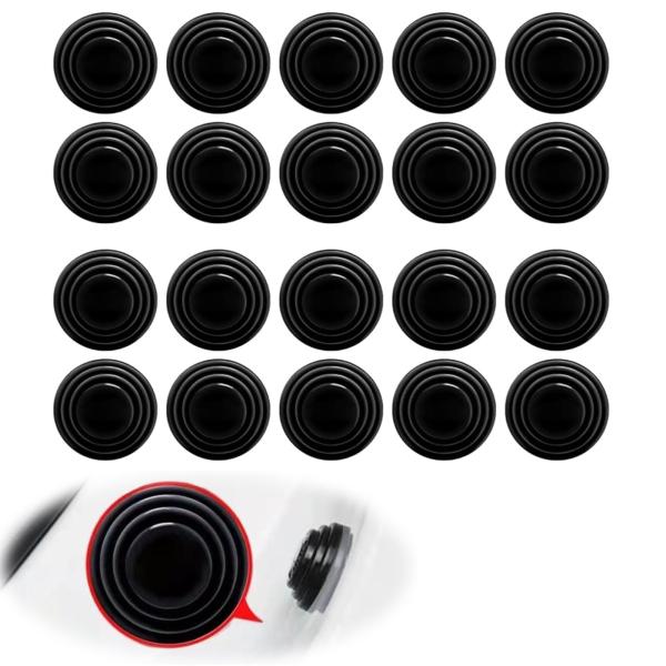 商品名:  yvshy 20 PCS Car Door Protector Stickers, Door Edge Shock Absorbers, Round Self Adhesive Decoration, Luminous Auto...