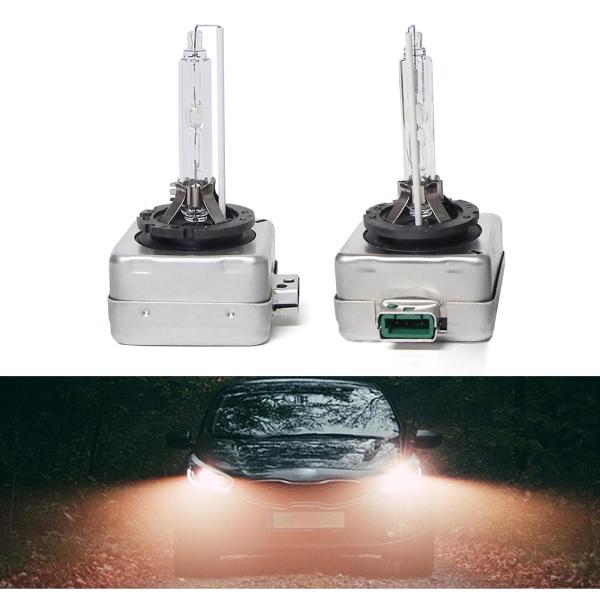 商品名:  fasebeek 2 PCS D3S Car HID Light Bulb, 6000K 35W Ultra-bright Instant Plug-and-play Start Replacement Lamp, 360° N...
