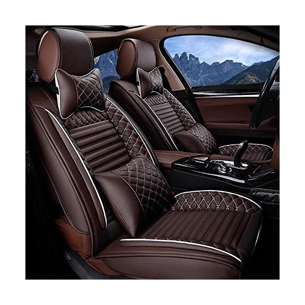 商品名:  Jialuode Car Seat Covers Compatible with Volkswagen Arteon Atlas Cross Sport Beetle Eos Golf R ID.4 Jetta GLI New ...