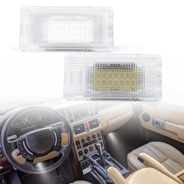 商品名:  NSLUMO Led Interior Courtesy Footwell Lights Replacement for 2002-2012 Land Ro'ver Range Rover L322 6500K White Un...