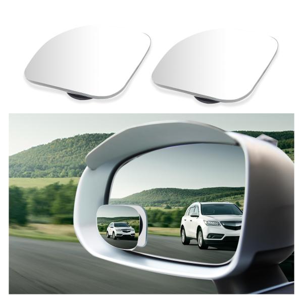 商品名:  2PCS Car Blind Spot Mirror,360° Rotatable HD Wide Angle Convex Mirror for See Blind Area,Universal Car Accessories...