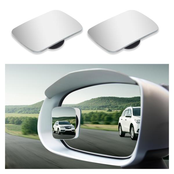 商品名:  2PCS Car Blind Spot Mirror,360° Rotatable HD Wide Angle Convex Mirror for See Blind Area,Universal Car Accessories...
