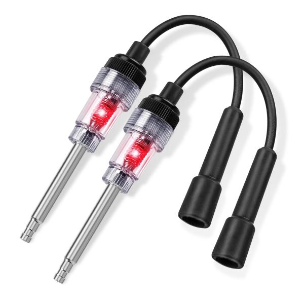 商品名:  Suvnie 2 PCS Inline Spark Plug Tester, Straight Boot Engine Ignition Tester, Auto Internal External Engine Armatur...