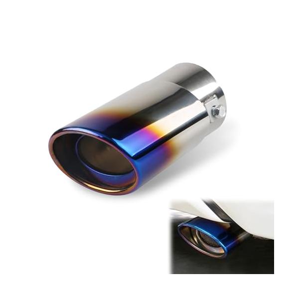 商品名:  Gseigvee 1 PC Car Exhaust Tip, Stainless Steel Tailpipe Muffler, Modified Tail Throat, Vehicle Rear Tip Replacemen...