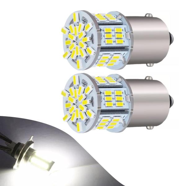 商品名:  UGSHY 2 PCS Car LED Turn Signal Lights Replacements, 12V 130LM Waterproof Single Contact Vehicle Brake Lights Acce...