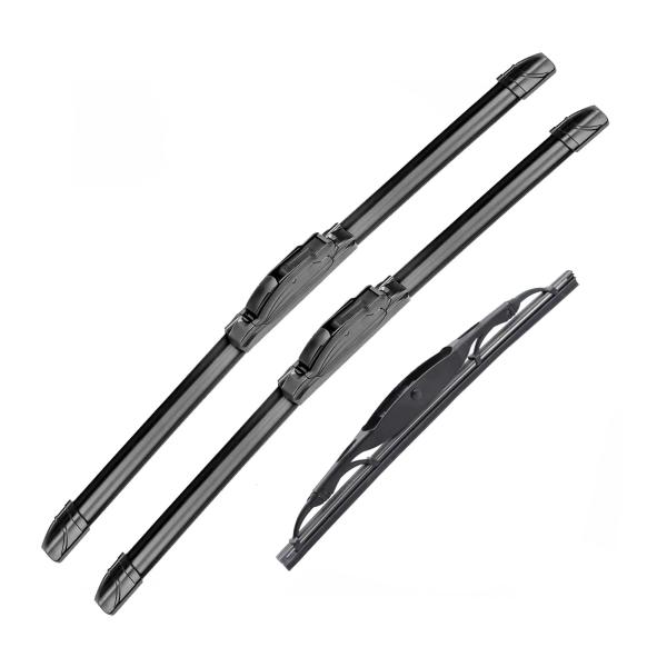 商品名:  GoKoHe Original Equipment Replacement Front and Rear Windshield Wiper Blades For Land Rover LR3 LR4 2005-2016 Chev...