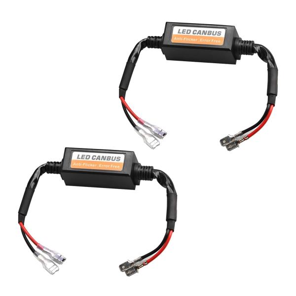 商品名:  Osilly 2PCS Car LED Headlight Decoder, H1 Auto Warning Strong Error Code Decoder Canceller Capacitors Resistor, Ve...