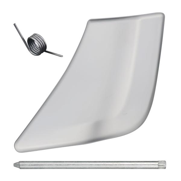 商品名: TQPONLY フロントバックレスト 調整レバー - シルバー 左 TQPONLY Seat Backrest Recliner Handle Lever Front Left Driver Side | Compatible w...