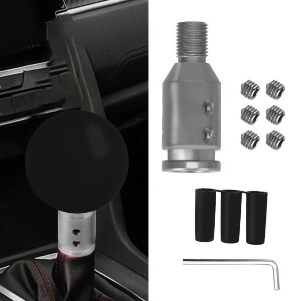 商品名:  ASUBHA Shifter Knob Adapter, Aluminum Alloy Gear Shift Knob Adapter, M12x1.25 Shifter Adapter, Universal Stick Shi...