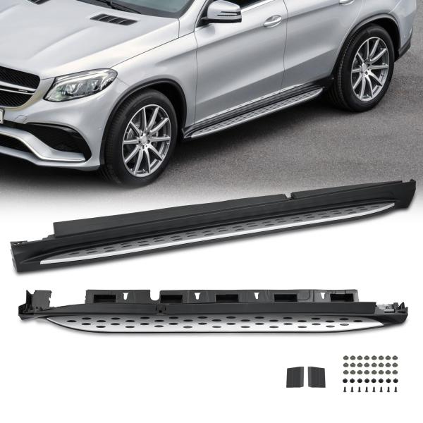 商品名:  KARPAL Fit for 2016 2017 2018 2019 2020 Mercedes-Benz C292 GLE-Class Running Board Side Step Nerf Bars Pair Setブラン...