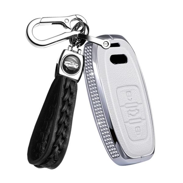 商品名:  TECART For Audi Key Fob Cover Case Aluminum Alloy Full Protection Key Shell Fit For Audi R8 S3 S4 S5 S6 A4 A5 A6 A...