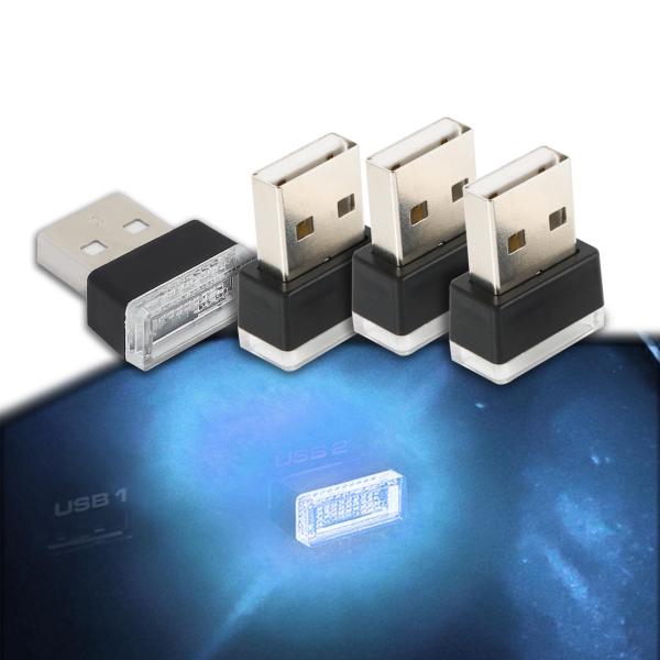 商品名:  4PCS Car Interior Decoration Lighting, Car Night LED Ambient Lighting, Mini LED USB Light, Interior Led Lights, US...