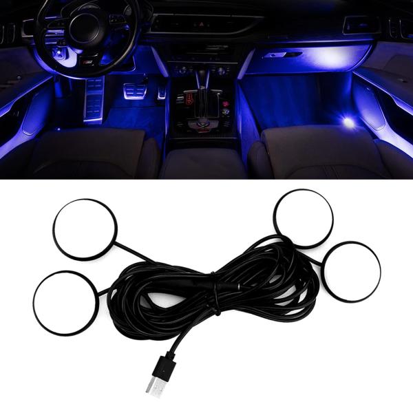 商品名:  Hirificing Car Interior Pedal LED Lights, Automotive Underglow Ambient RGB Door Lighting Kit with USB Port, 4 in 1...