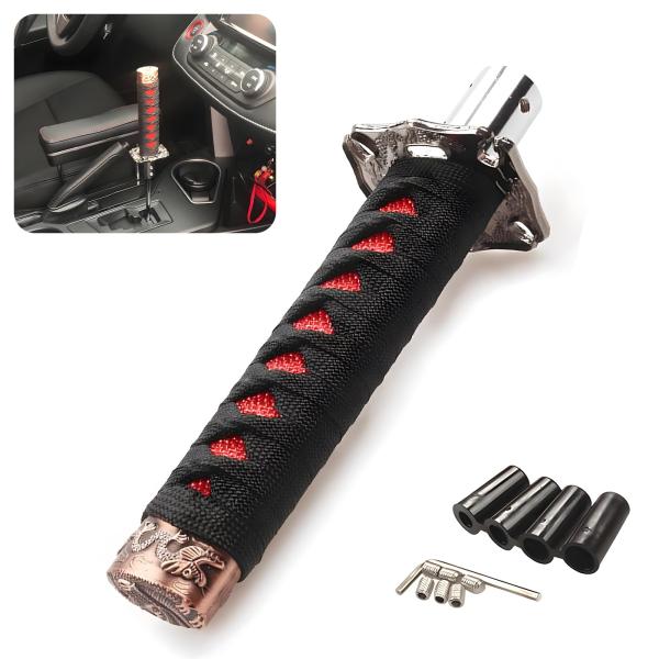 商品名: 1 PC Car Personality Shift Lever, Car Gear Shift Knob with 4 PCS Adapters, Universal Automobile Interior Replacemen...