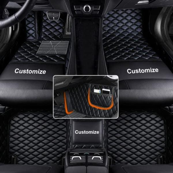 商品名:  Custom Car Floor Mats Compatible with Land Rover, Waterproof Leather Automotive Floor Liners Full Coverage All Wea...