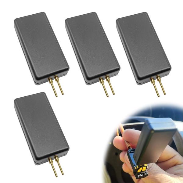 商品名: 4個 車 SRS エアバッグ シミュレーター テスター ユニバーサル 車 SRS エアバッグ テスター 故障検出 修復ツール 診断デバイス 修理ツール エアバッグ シミュレーター テスト機器 SUV トラック ピックアップ用 4P...