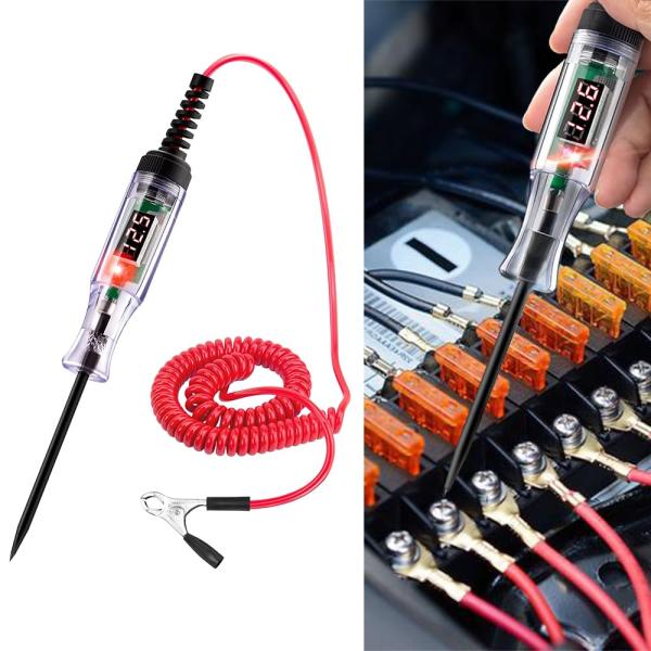 商品名:  WINUERK Automotive Test Light, 5-90V Digital LED Circuit Tester, Auto Bidirectional Light Tester with Voltage Disp...