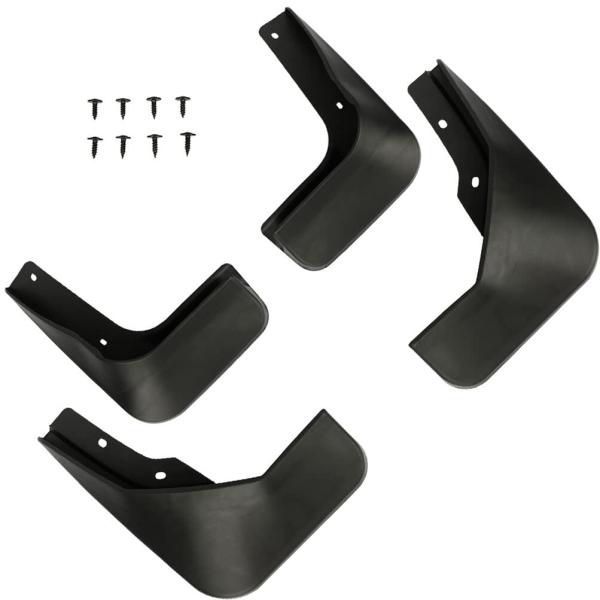 商品名:  SCITOO 4pcs Black Front &amp; Rear Mud Flaps Splash Guards for V.w for Jetta 2015-2017ブランド: SCITOO高さ: 33.8cm横幅: 24...