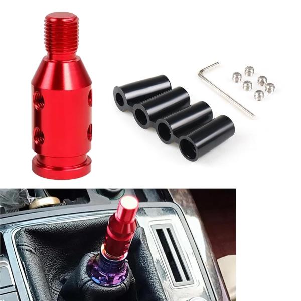 商品名:  Yumfugu 1 PC Automotive Gear Head Thread Adapter, M12 x 1.25 Metal Shift Knob Gear Lever Adapter, Car Multi-Functi...