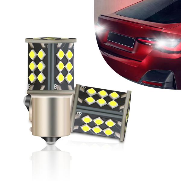 商品名:  yvshy 2 PCS 1156 Car LED Turn Signal, 3030 30SMD DC12V IP65 Waterproof Brake Light Tail Light, 360-degree 50000H S...