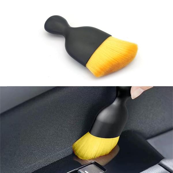 商品名: WINUERK 車のディテールブラシ 車のダストブラシ 自動ディテールブラシ 傷なし ポータブル 車の柔らかい毛クリーニングブラシ 車内のパネル用クリーニングツール 通気口(OPP袋付きソフトブラシ) WINUERK Car De...