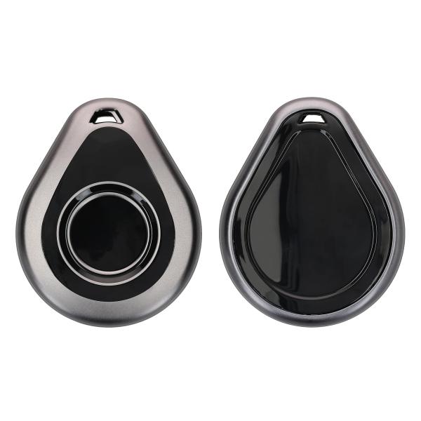 商品名: kwmobile キーカバー Harley Davidson オートバイのキー対応 キーケース - バイク用 鍵 カバー メタリック 耐衝撃 - TPU 黒色マット/黒色 kwmobile Motorcycle Key Cover...