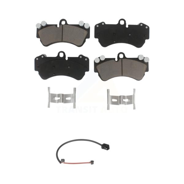 商品名:  Transit Auto - Front Ceramic Disc Brake Pads And Wear Sensors Kit For Volkswagen Touareg Porsche Cayenne With 330m...