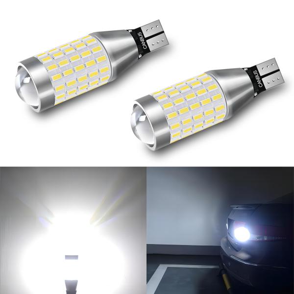 商品名:  jokormo 2 PCS T15 3014 Car LED Decoding Light, Waterproof Durable Vehicle Backup Turn Light Replacements, Universa...