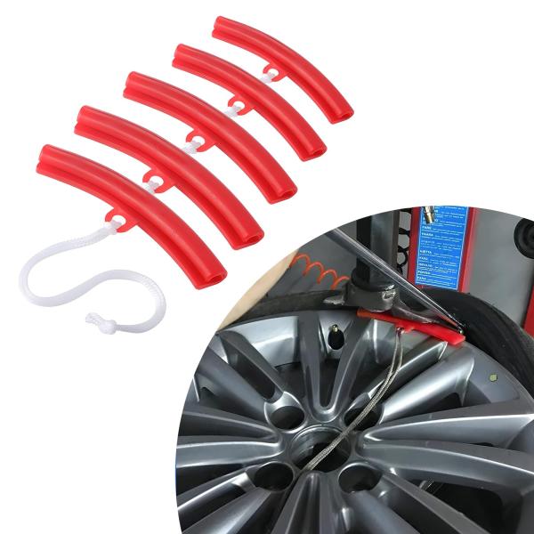 商品名:  Yumfugu Pack-5 Car Tire Changing Rim Protector, 5.9In Thickened Wheel Rim Protector, Fixing Tyre Rim Protective Co...