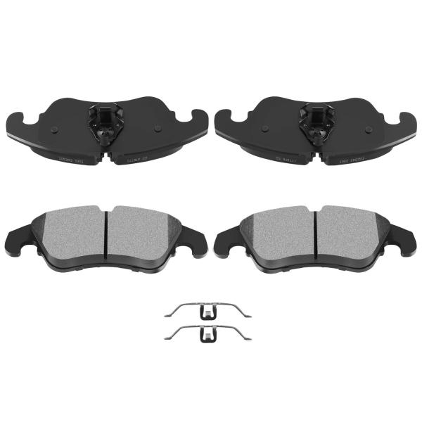 商品名:  AUTOMUTO 4PCS Front Semi-Metallic Disc Brake Pads Set D1322 For Audi A4 A4 allroad A4 Quattro A5 A5 Quattro A6 A6 ...