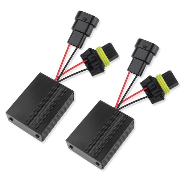 商品名:  2PCS 9005 9006 Canbus Decoder for LED &amp; Fog Lights,Aluminum Shell LED Anti Flicker Canbus to Eliminate Dashboa...