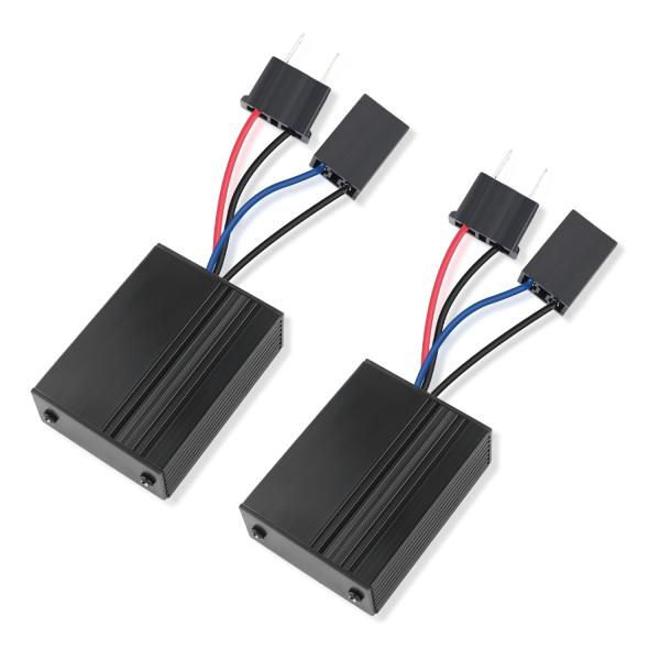 商品名:  IHOTDER 2 PCS H7 Canbus Decoder For LED &amp; Fog Lights,Aluminum Shell LED Anti Flicker Canbus to Eliminate Dashb...