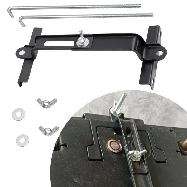 商品名: Jewkot Pack-1 カー電源 厚みのある取り付けブラケット 10.6インチ Jボルト 調節可能なクロスバー電源 タイダウンデバイス 安全で耐衝撃性 安定構造 車 SUV用 ユニバーサル (ブラック&amp;シルバー) Je...