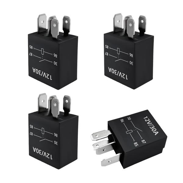 商品名:  Ohleats 4 PCS 4 Pin Starter Relay, 12V 30A Heavy Duty Stable Relay Replacement for Motor Automotive, Multi-Purpose...