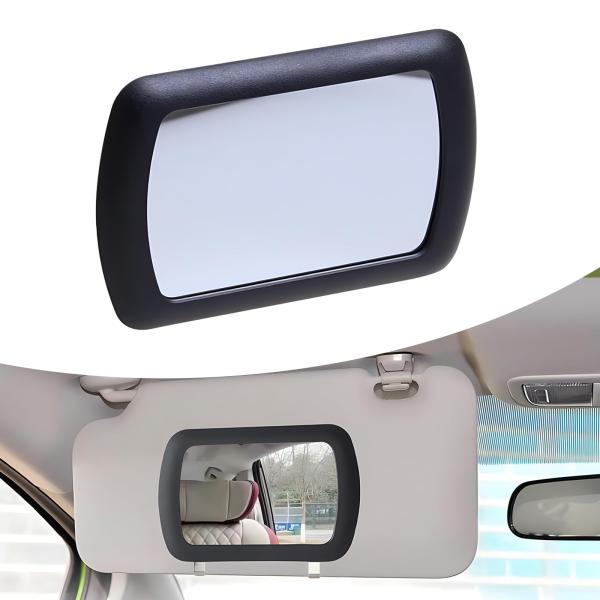 商品名:  dawfall 1 PC Car Visor Makeup Mirror with Clip, 6.65In x 4.33In Portable Durable Glass ABS Vehicle Sun-Shading Mir...